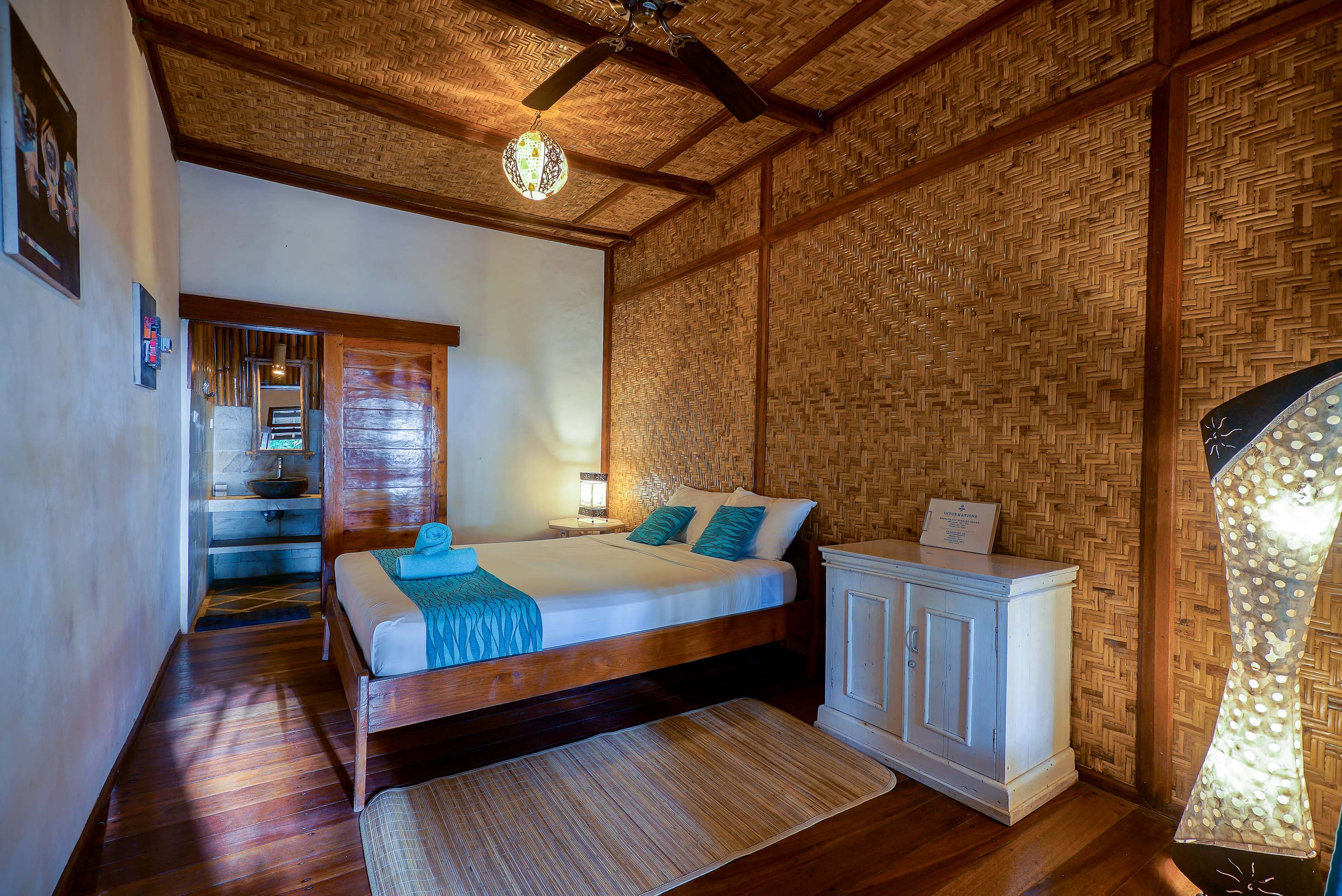 std room from door - West Sumbawa Surf Resort